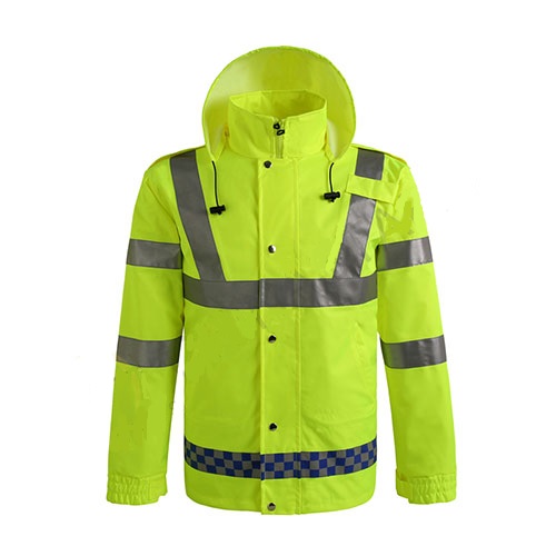 Reflective Rain Jacket | Safety Raincoat | Rective Clothing | XW Reflective