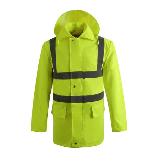 Safety Raincoat | Reflective Rain Jacket Mens | XW Reflective